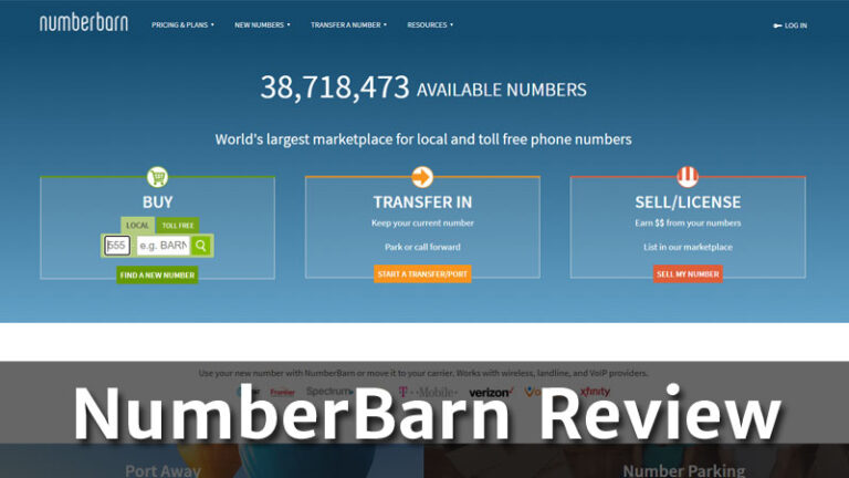 NumberBarn Review - Plans and Pricing (2021)