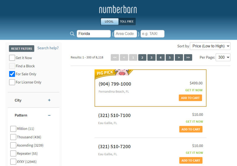 NumberBarn Review - Plans and Pricing (2021)